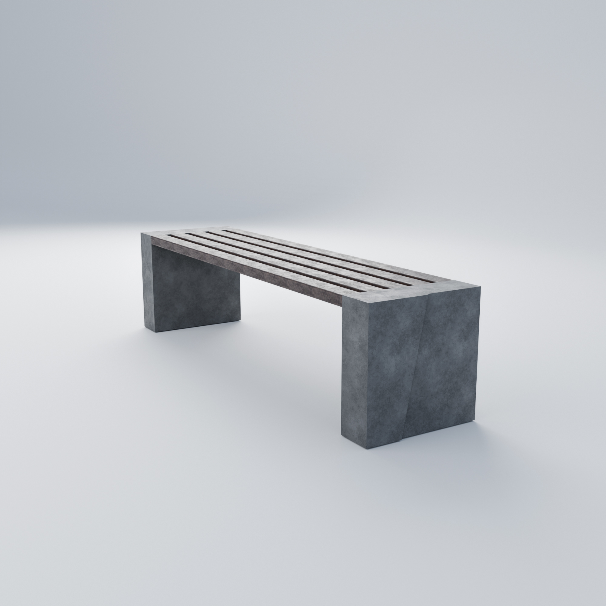 Bench Ronda mould - Molds for Making Concrete Garden Benches