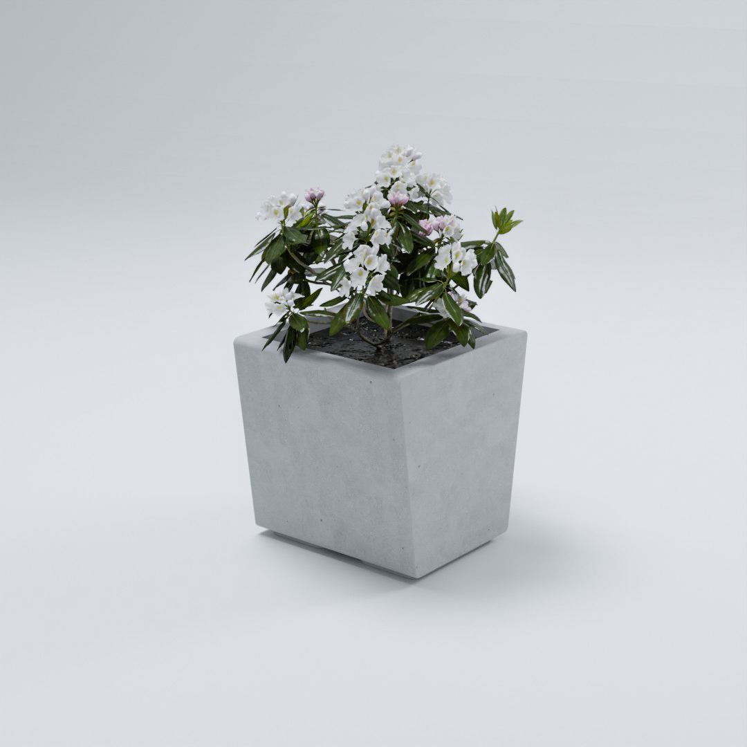 Pot Rotterdam D3 mould - Mold for Making Concrete Pot