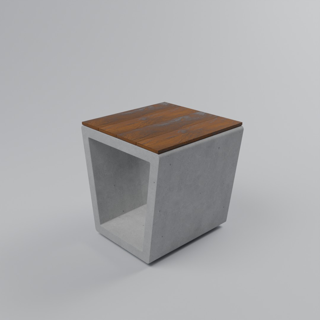 Bench Rotterdam mold - Molds for Making Concrete Park Benches